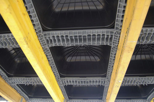 Modular formwork - SKYDOME® - GEOPLAST - plastic / for floors