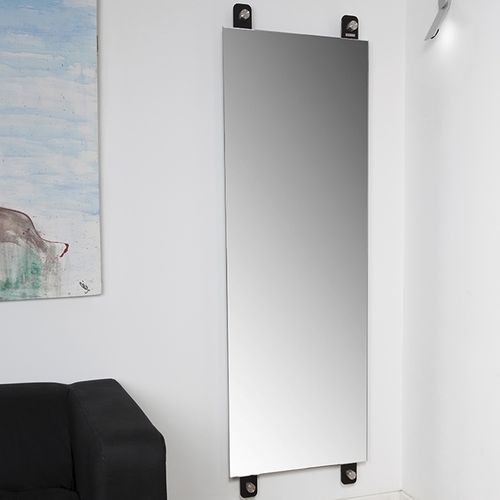 Wall-mounted mirror - FLAT - wissmann raumobjekte - contemporary ...