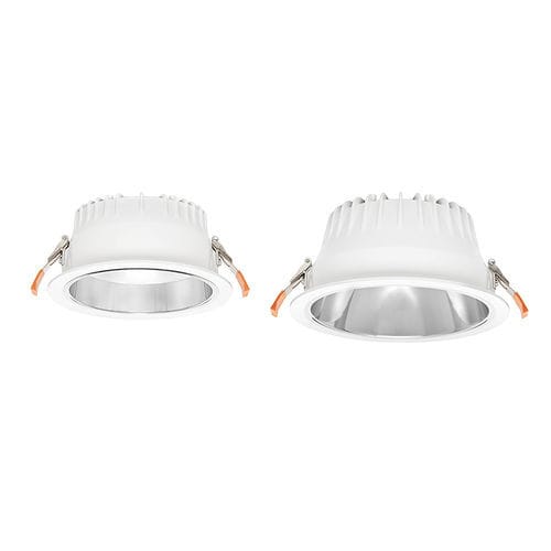 Recessed ceiling downlight - D50-R - GLAMOX - LED / round / IP44