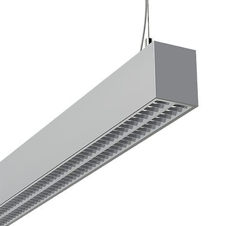 Hanging light fixture - FX65-P - GLAMOX - LED / linear / high