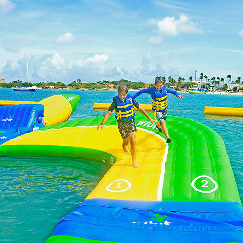 Public pool inflatable play module - CURVE - Wibit Sports