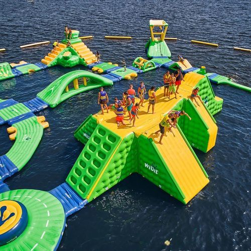 Public pool inflatable play module - MOUNTAIN - Wibit Sports