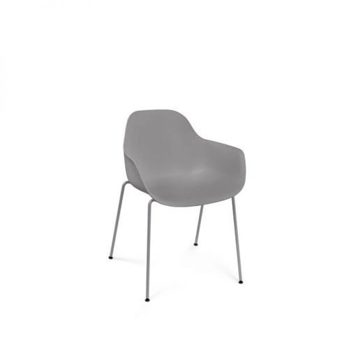 Contemporary chair - Pola Round - Crassevig - indoor / outdoor ...