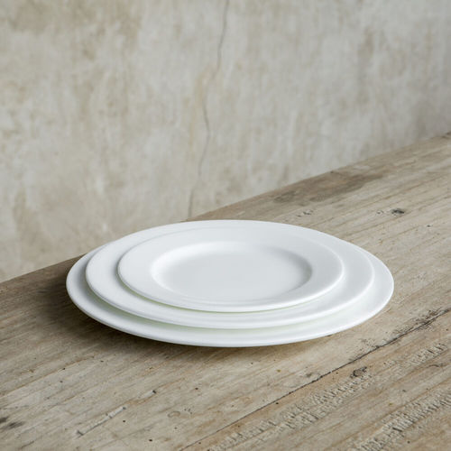 Flat plate - VICTORIA - Schoenhuber Franchi - round / commercial / plain
