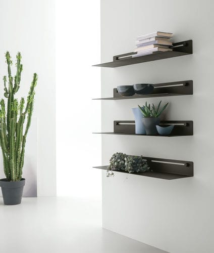Wall-mounted shelf - MODULAR - Target Point - contemporary / metal / black