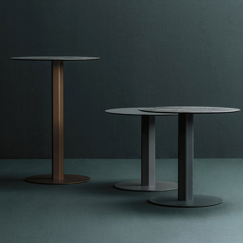 Aluminum table base - SYSTEM - Varaschin - steel / contemporary / for ...