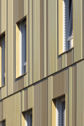 Aluminum cladding - Look Metal - aluminum alloy / interlocking ...