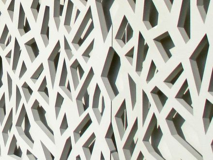 Wall-mounted decorative panel - BFUP - Betsinor - concrete / perforated