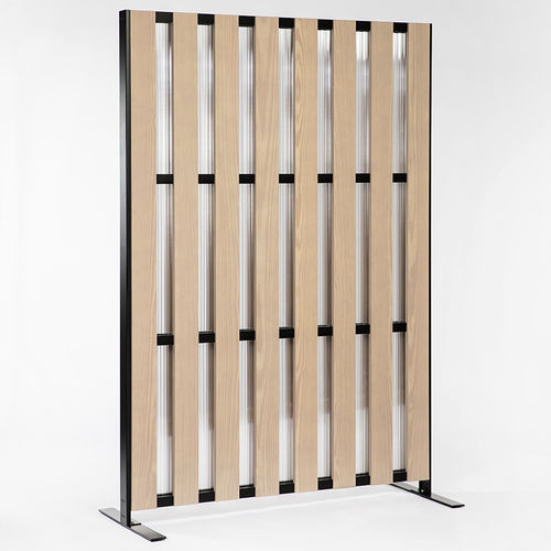 Removable partition - LINEA SPACE 9.2.6 - LAUDESCHER - wooden ...