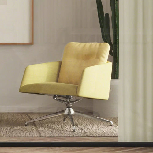 Contemporary visitor chair - MARIEN152 - Coalesse - indoor / fabric ...