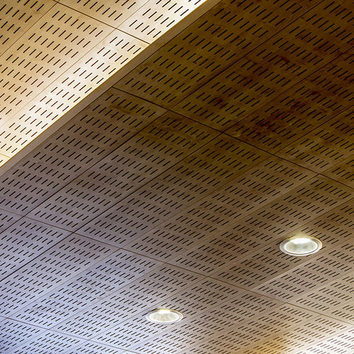 Ceiling acoustic panel - SLOTTED: R32 - Ideatec Advanced Acoustic ...