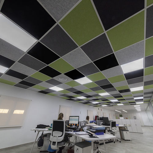 Acoustic wall panel - TILE - Ideatec Advanced Acoustic Solutions - for ...