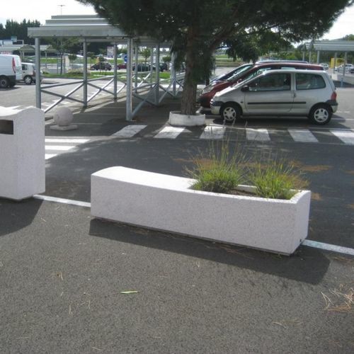 Concrete planter - JBALOFT Epsilon - Francioli - rectangular / with ...