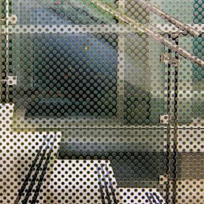 Laminated glass panel - SILKSCREENED CERAMIC FRIT - ARCH Aluminum ...