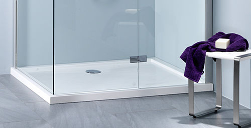 Square shower base - MINERAL VERONA - Repabad - above floor / extra ...