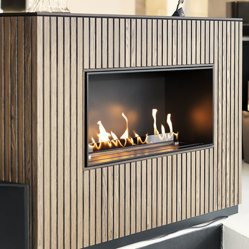 Steel bioethanol burner - Panel Wall Front - Attika Feuer AG ...