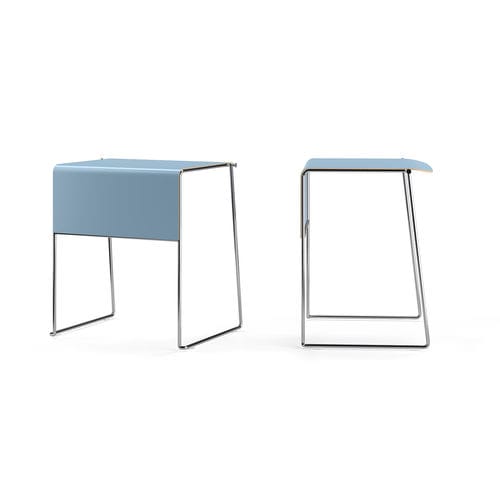 Free-standing desk - LINK EDU - Fornasarig - contemporary / HPL / white