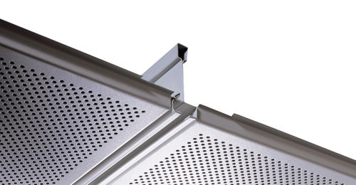 Wooden suspended ceiling - PLANOSTILE™ - CHICAGO METALLIC CORPORATION ...