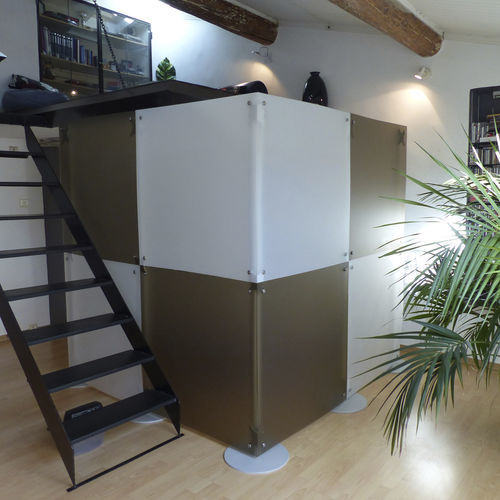 Removable partition - PAXTON - acrylic / residential / industrial