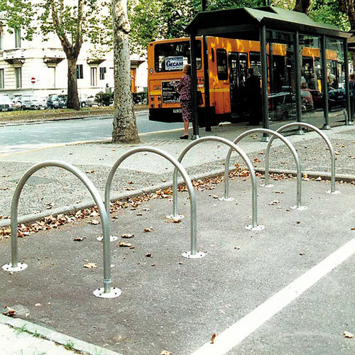 Galvanized steel bike rack - ARCO - Euroform K. Winkler GmbH - for ...