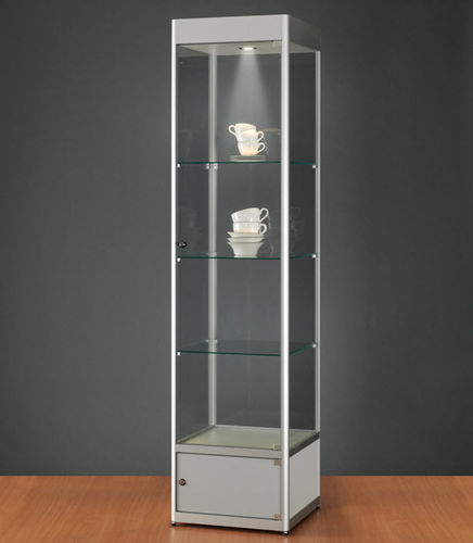 Contemporary display case - 116 500 WITH HEADER & STORAGE - SDB ...