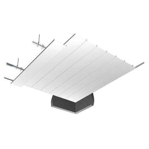 Aluminum suspended ceiling - PM300 - Plafometal - galvanised steel ...