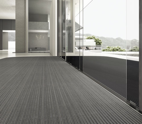 Commercial entrance mat - NOVOMAT® (CUSTOM MADE) - EMAC - aluminum ...