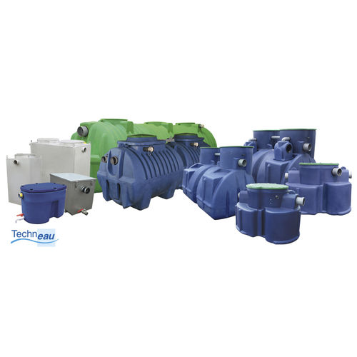 Polyethylene oil separator - Techneau - polyester