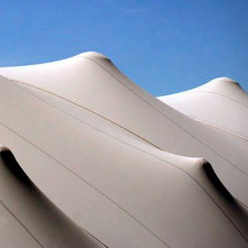 Cable-and-membrane tensile structure - FLEXIBLE - Tensaform - canopy ...