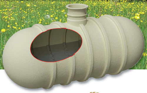 Grey water storage tank - Kingspan Environmental - concrete