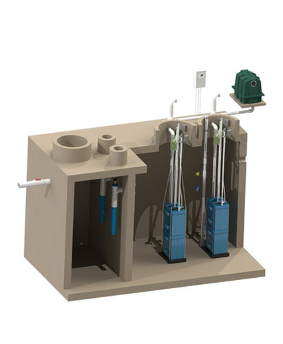 Water domestic wastewater treatment plant - BIOBARRIER® HSMBR ...