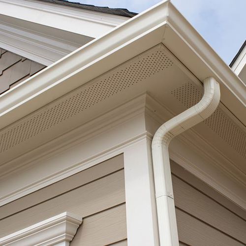 Vented soffit - NICHISOFFIT™ / NICHITRIM™ SMOOTH VENTED - NICHIHA FIBER ...