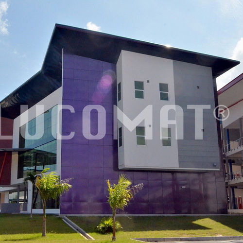 Panel cladding - ALUCOMAT® CHAMELEON - ALUCOMAT | JSN - aluminum ...