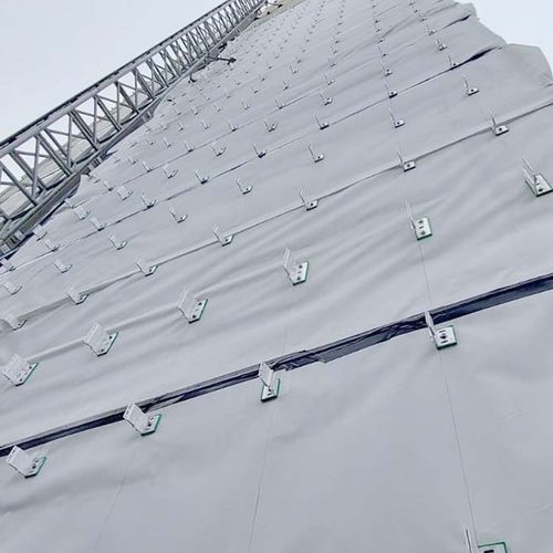 Fabric architectural membrane - FIREBREATHER WHITE A1 W2 - WINCO ...