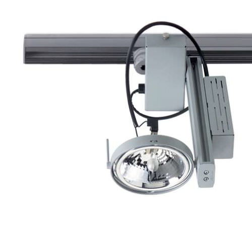 Halogen track light - VIÓ C - Dimar - round / metal / commercial