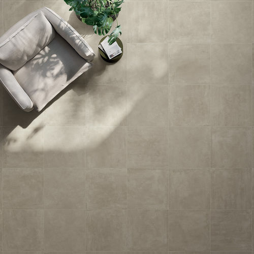 Porcelain stoneware tile - MATIC : SABLE - Novoceram sas - natural ...