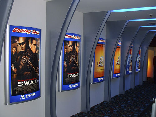 Wall-mounted display panel - LIGHT - Vista System - indoor / luminous ...