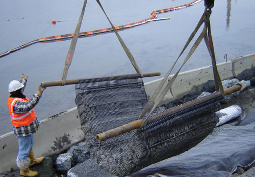 Reinforcement geogrid - TRITON® MARINE MATTRESS - CETCO EUROPE