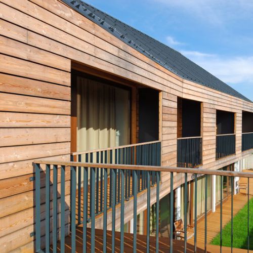 Strip cladding - Riko Hiše - larch / FSC certified / smooth