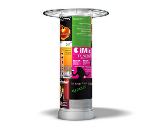 Advertising column - Wall AG