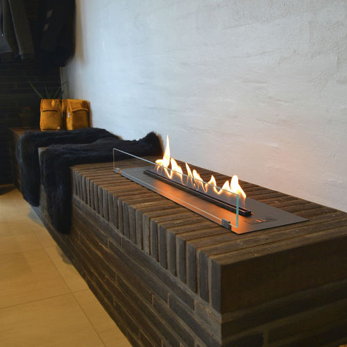 Rectangular bioethanol burner - DENVER BASIC - Decoflame - contemporary ...