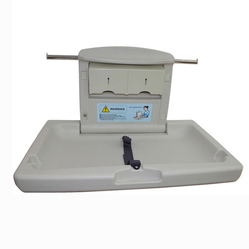 Polyethylene changing table - BABY 2 - HEXOTOL - wall-mounted / baby ...