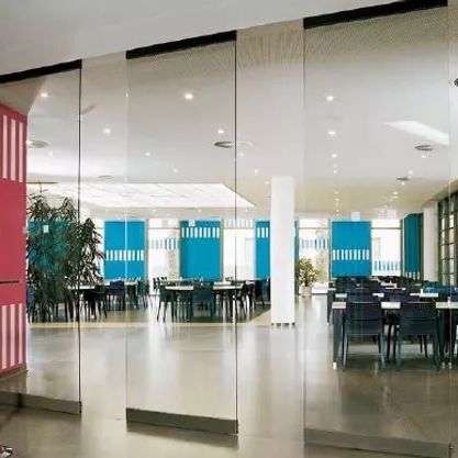 Sliding and stacking partition - Opal - Apton Partitioning Limited ...
