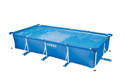 Tubular swimming pool - 28273 - INTEX - outdoor / above-ground / polyester