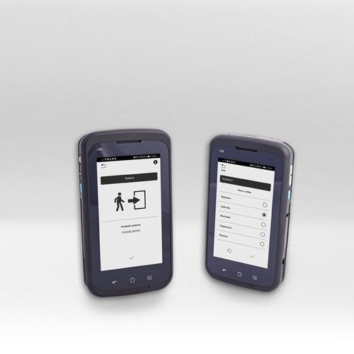 Portable ticket scanner - Scan2Go - COMINFO - for access control