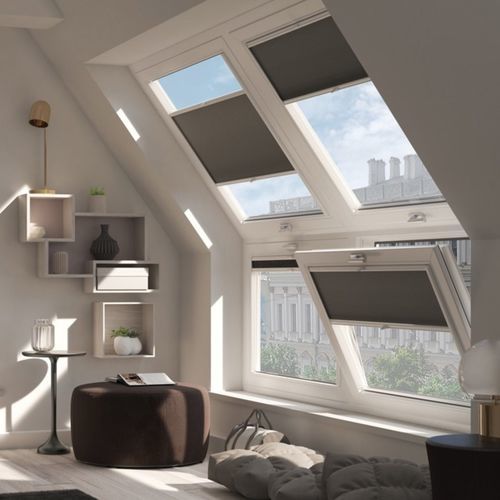 Pleated blinds - PLÌ - MOTTURA SpA - for window / for roof windows / fabric