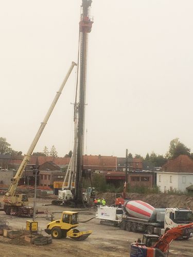 Bored pile - OMEGA - FRANKI FOUNDATIONS BELGIUM - screw / Solid Surface ...