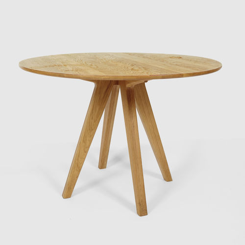 Scandinavian design table - ARTHUR - Hans Hansen Furniture - oak / oak ...