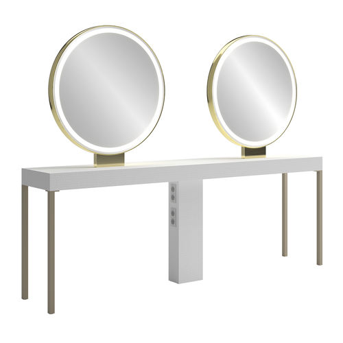 Contemporary dressing table - QL 4P - Gamma & Bross - melamine ...
