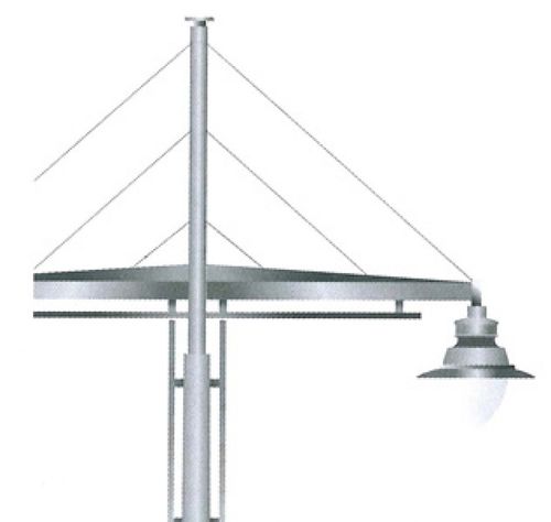 Urban lamp post - MASTIL - Simon Lighting - contemporary / steel / LED